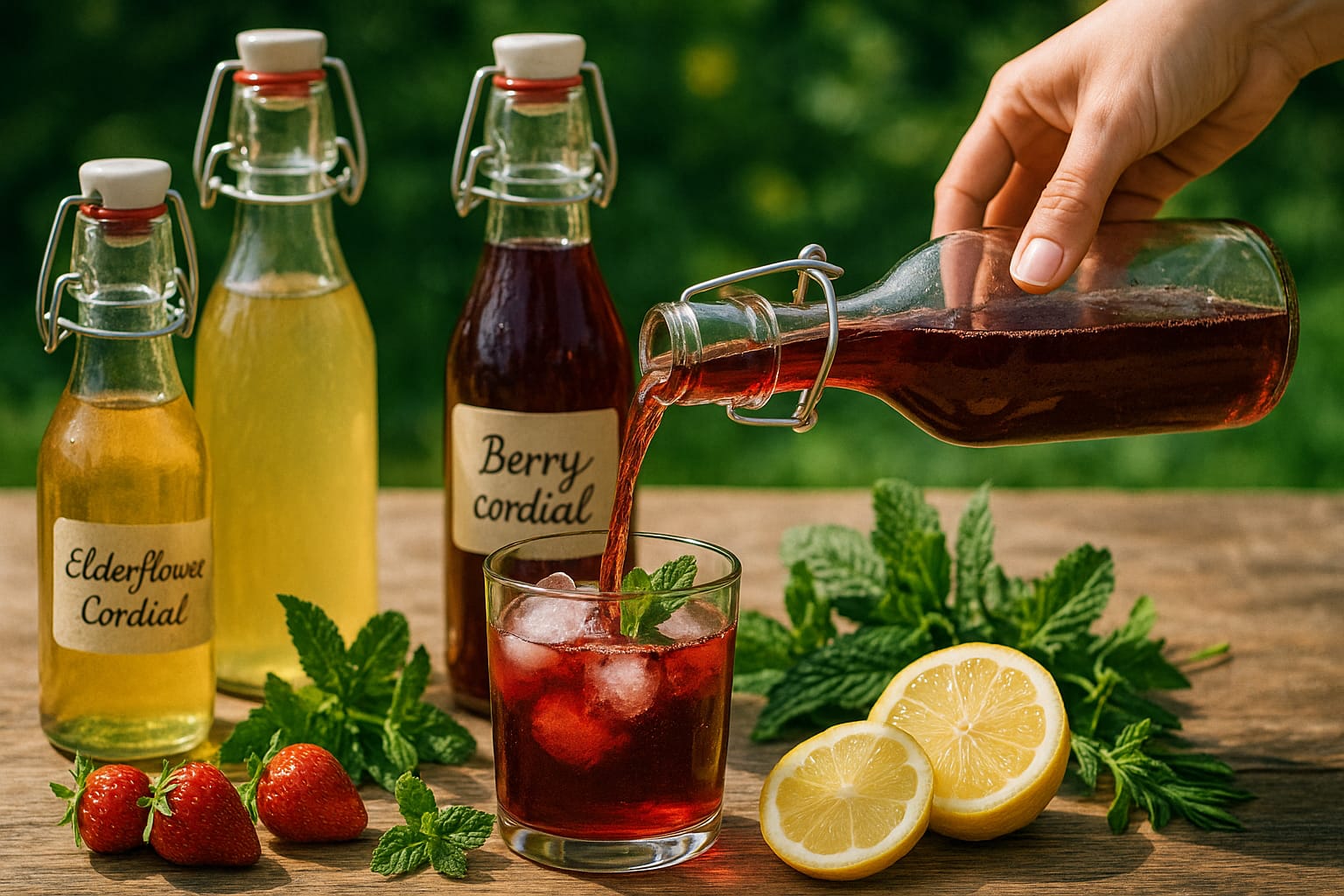 Syrups, Cordials & Shrubs: Preserving Summer Flavours in a Bottle ...